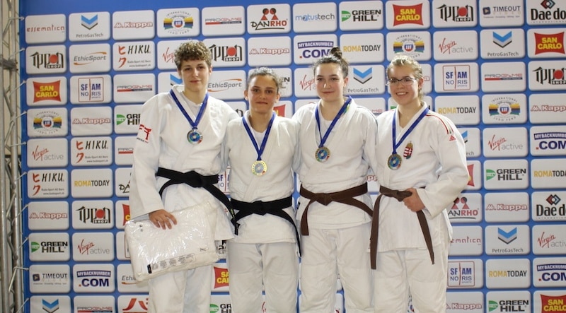 Grande Betty Vuk, è seconda nell'European Judo Cup di Follonica ...