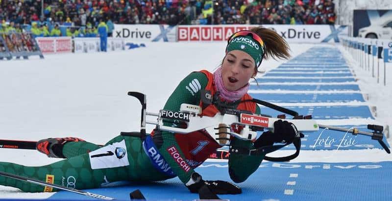 Biathlon, Lisa Vittozzi in gara oggi con il pettorale rosso di leader ...
