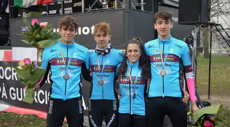 Ciclocross La Dp66 Di Forgaria Argento Nel Team Relay Dei Campionati