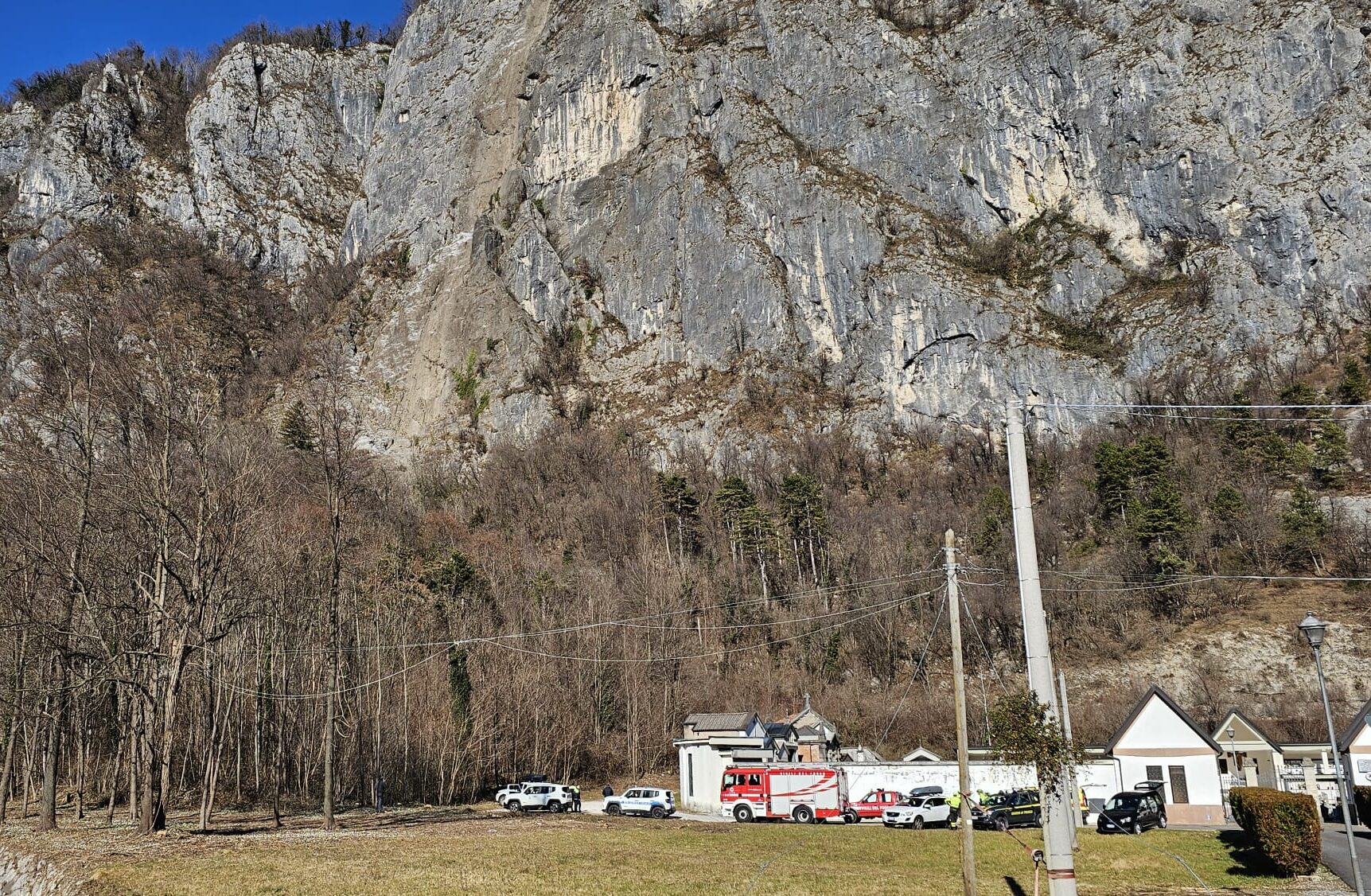 Villa Santina, frana dal costone della "Farine dal Gjaul" - Studio Nord ...